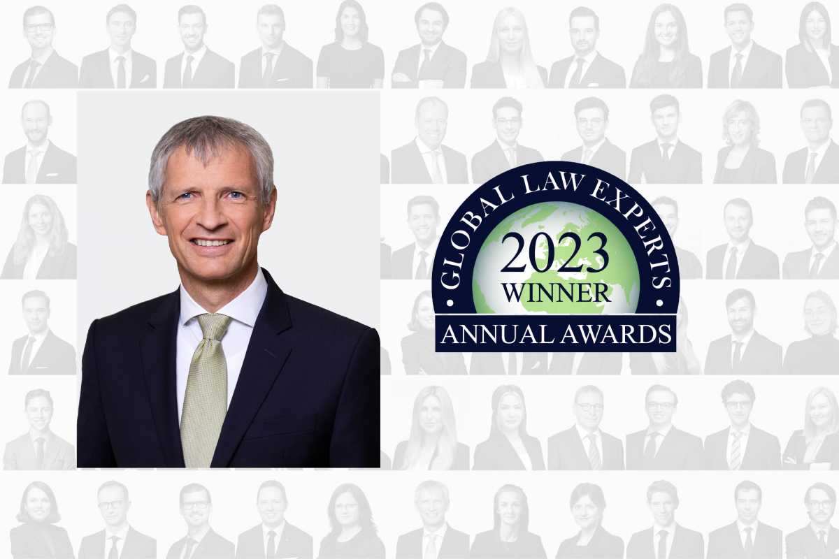 GLE Award 2023: Michael Hecht ist „Real Estate Lawyer of the Year in ...